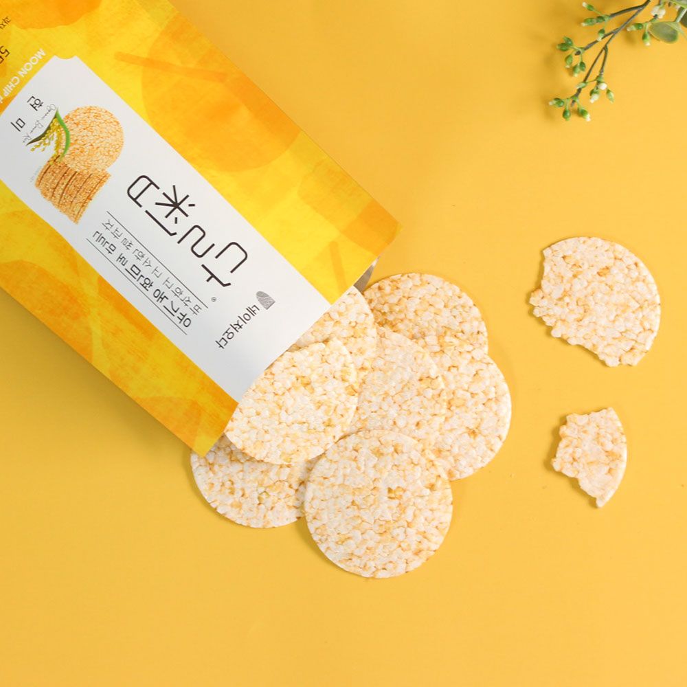 [네이처오다] 달칩 현미 1박스 (55g x 6개입)ㅣ유기농 현미와 소량의 소금으로만 만든 건강 간식